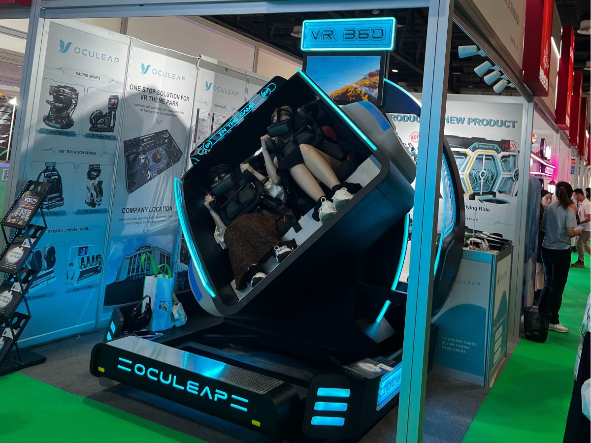 Oculeap Showcases VR TIME TRAVEL At DEAL 2024